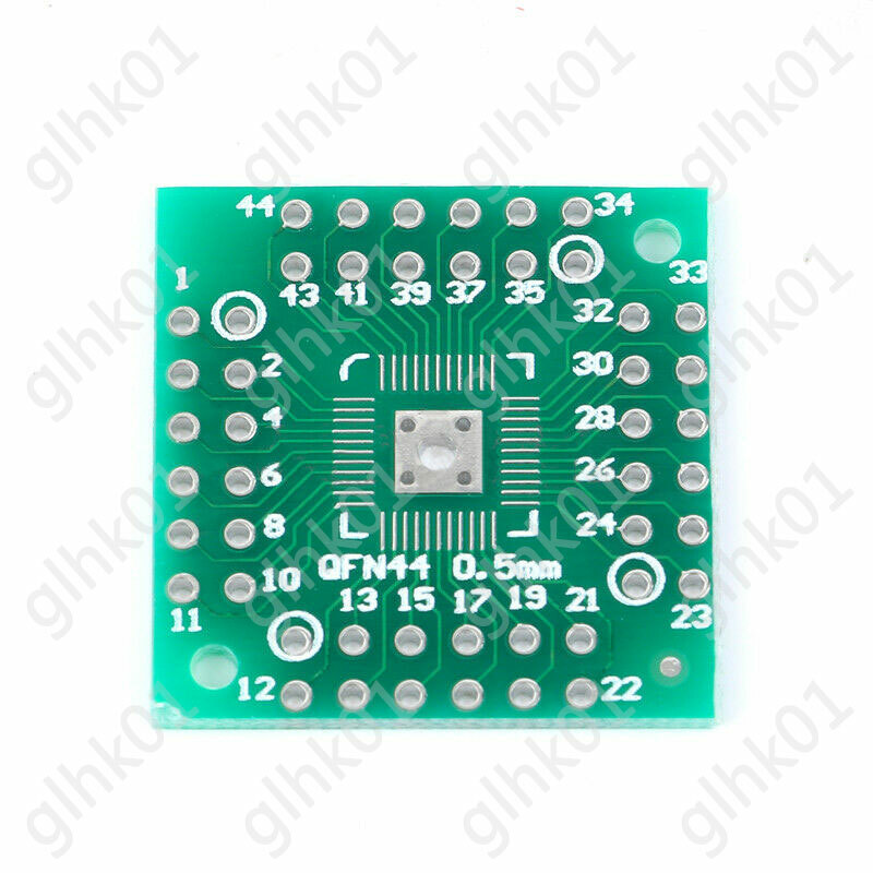 QFN32 44 48 to DIP Adapter PCB Board Converter QFN QFP PQFP LQFP HTQFP ...