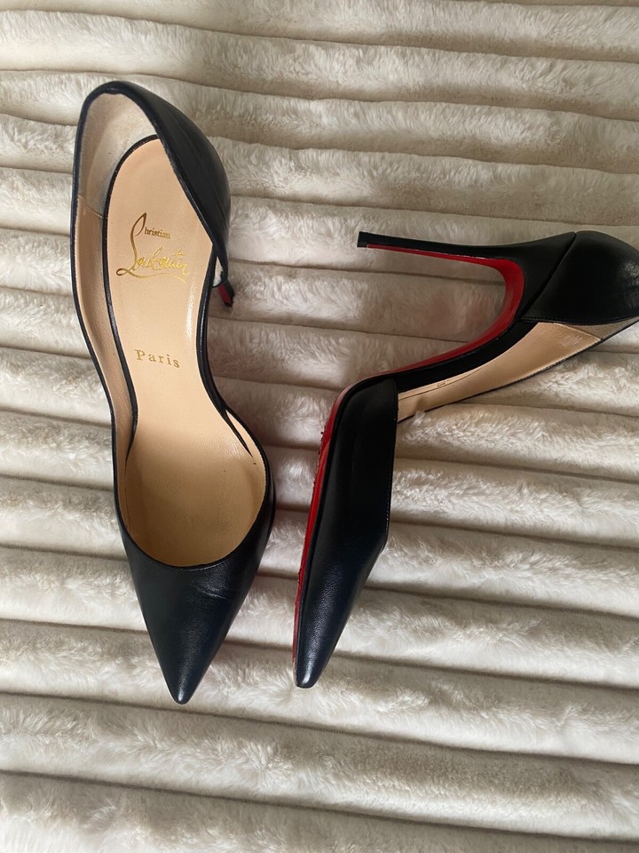Christian Louboutin So Kate Pointed Toe Pump - Black, US7 - WORN ONLY 3 ...