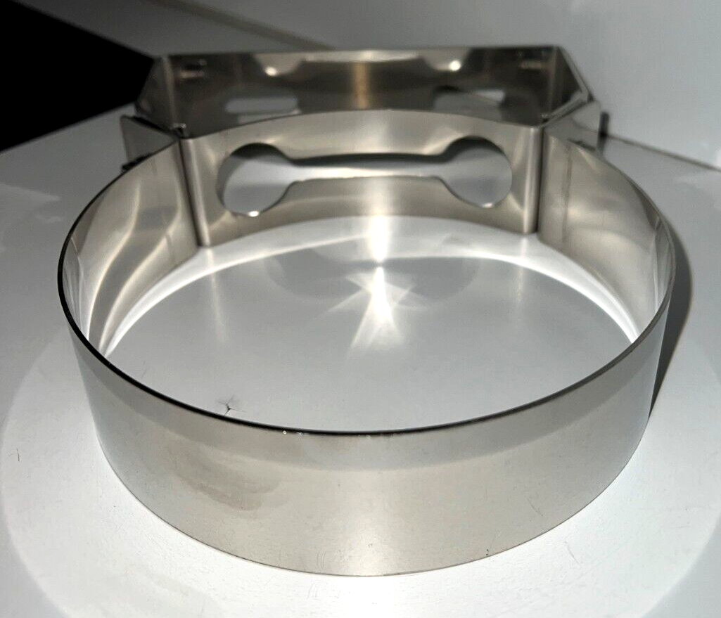 Stainless Steel Flue Pipe Wall Bracket 5" / 125mm Stove Pipe Clamp ...