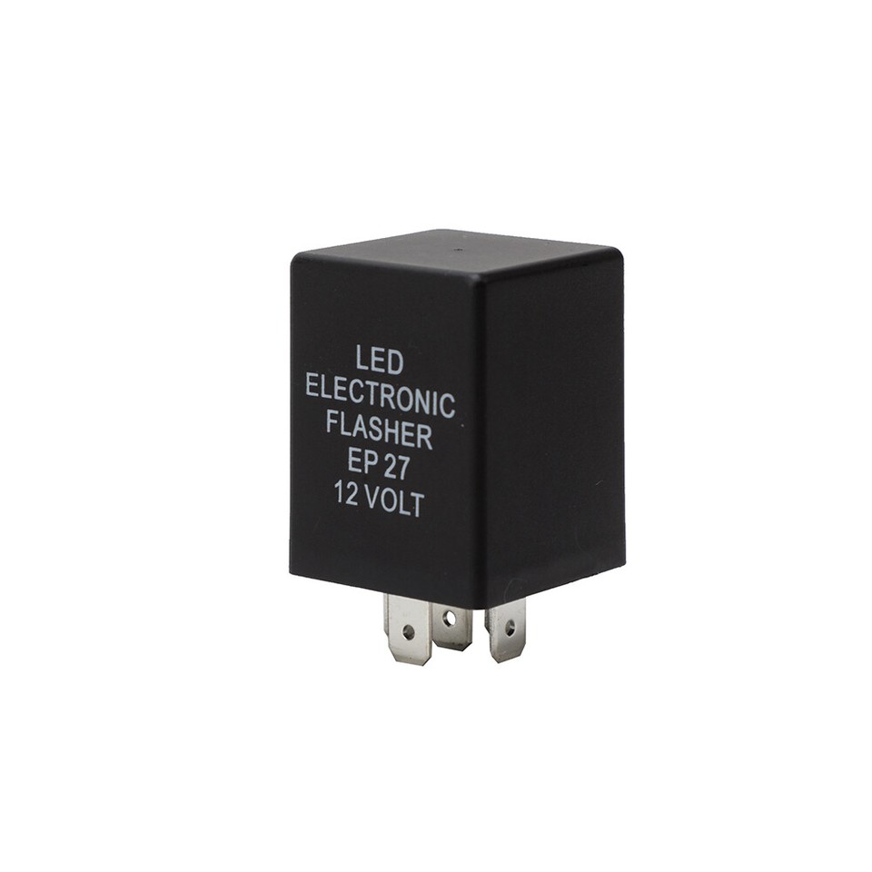 5-Pin EP27 FL27 Electronic LED Flasher Relay Fix As Turn Signal Hyper ...