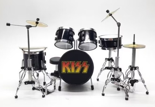 KISS MEMORABILIA & COLLECTIBLES - MINIATURE DRUM AND GUITAR SET | eBay