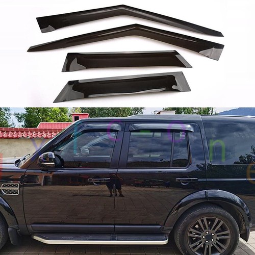 For Land Rover 2010-16 Discovery 4 Smoke Black Window Visor Vent Sun ...