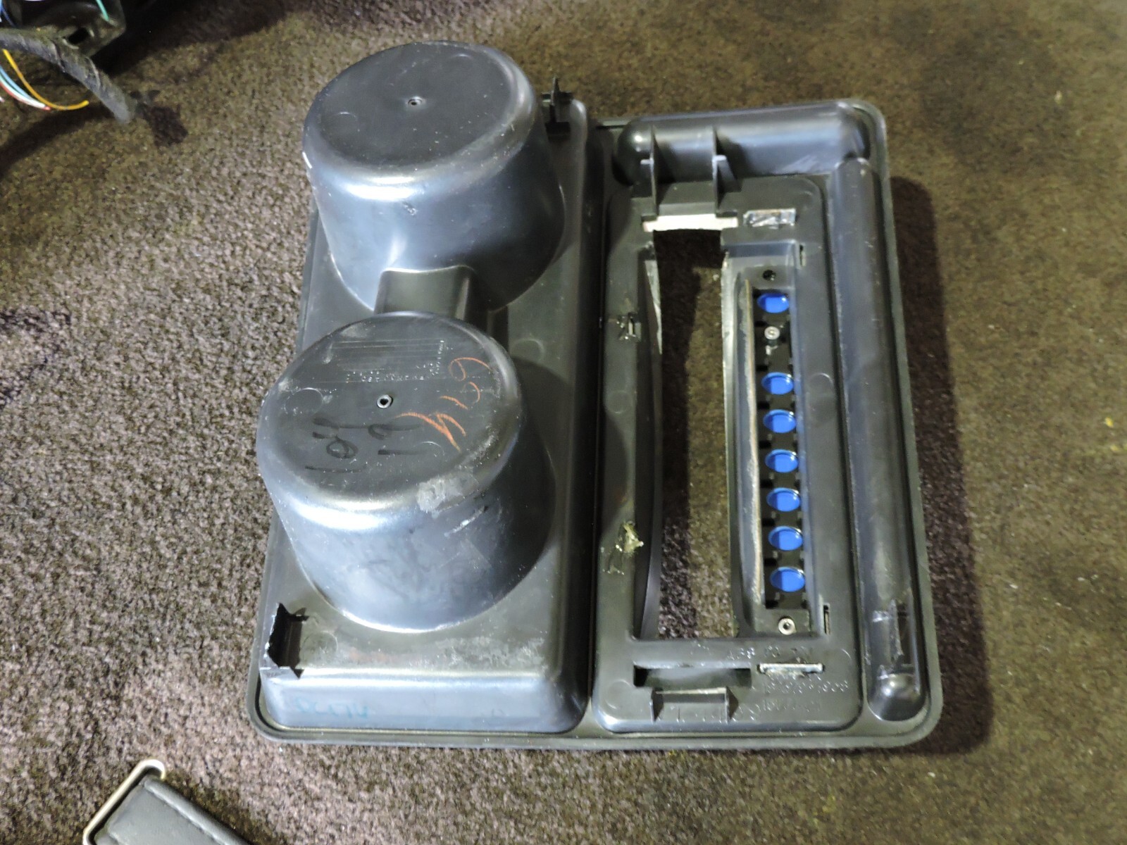 2003-07 HUMMER H2 CENTER CONSOLE CUP HOLDER SHIFTER BEZEL TRIM 15177421 ...