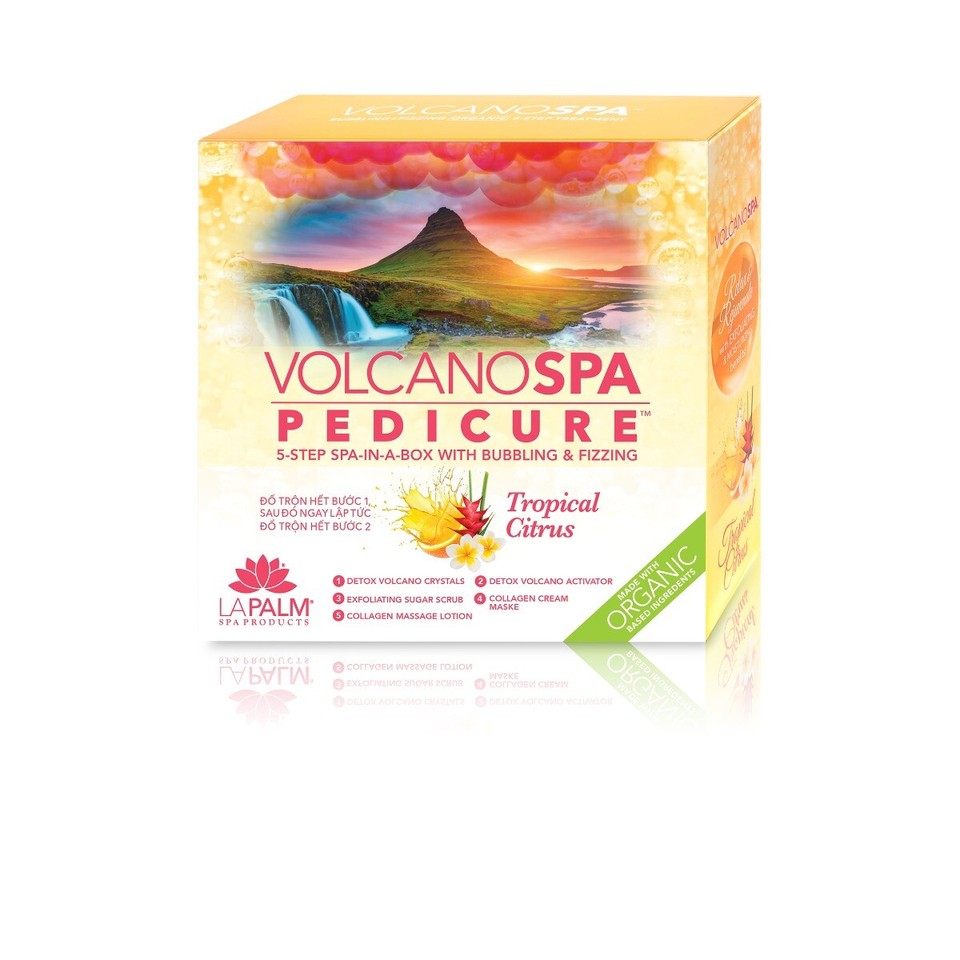 La Palm Volcano Spa Pedicure (5-Step Spa-in-a-Box) | eBay