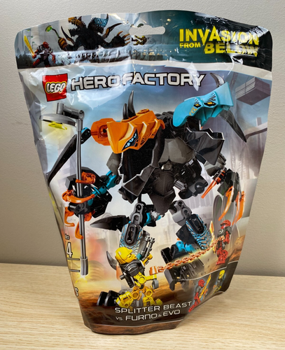 LEGO HERO Factory: Splitter Beast Vs. Furno & Evo (44021) for sale ...