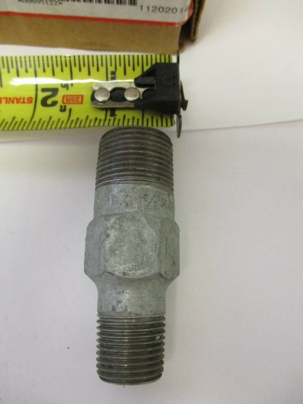 WESTBROOK MFG 3/4" X 1/2" SCH 80 A234WPBN SP95 HDG CONC SWG TBE FITTING ...