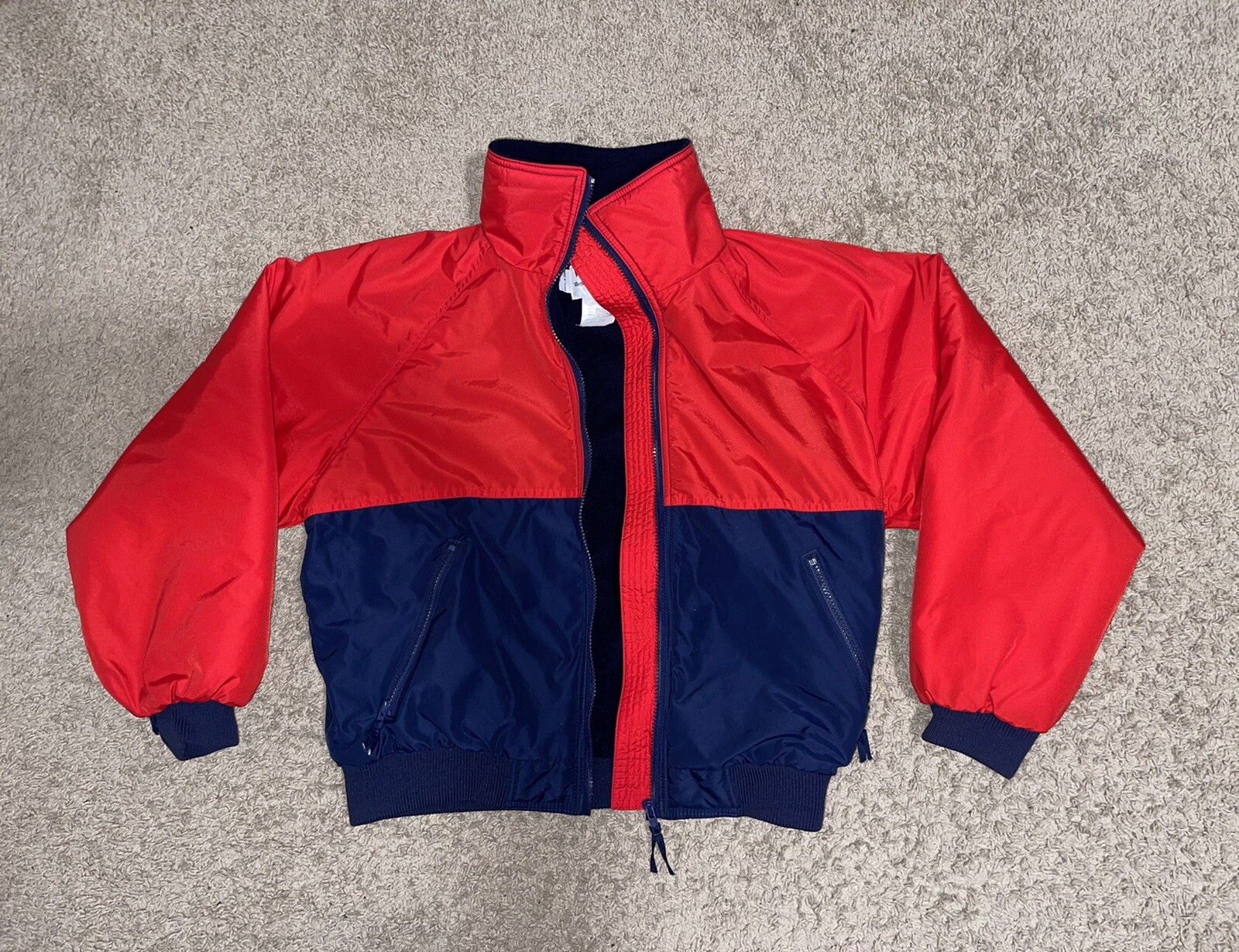 WearGuard Vintage Jacket Insulated Red Navy Size Men Small Women’s ...