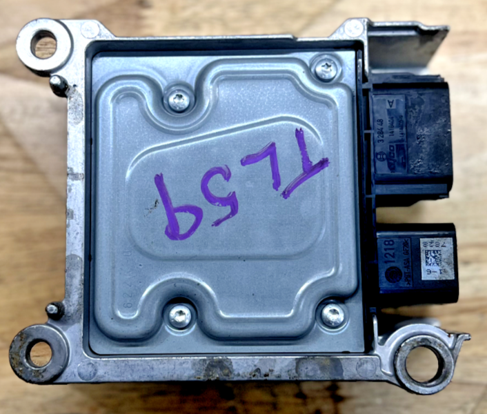 10 11 FORD TRANSIT AIRBAG COMPUTER MODULE GOOD RESET 9T1T-14B321-AD ID ...