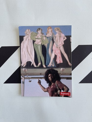 Supreme Middle Finger To Models Sticker 100 % Authentic