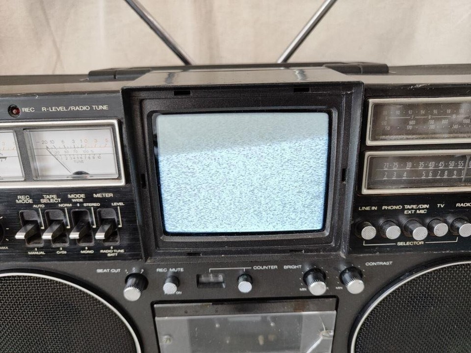 Vintage JVC 3090EN Boombox Ghettoblaster Cassette Radio TV - Super Rare ...