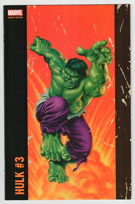HULK #3 Joe Jusko Corner Box Variant Cover 1st Printing 2016 Series She ...