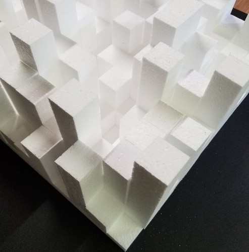 DIY 2lb Acoustic Ceiling Sound Diffuser Skyline Recording Studio ...