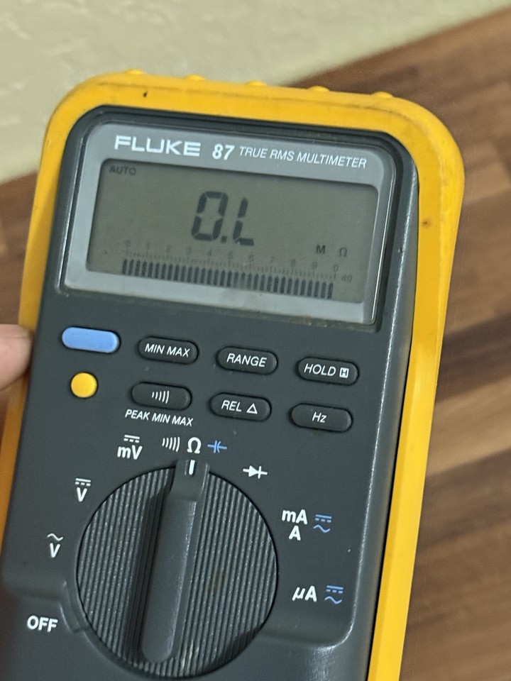 Fluke 87 True RMS Multimeter Unit Only No Leads | eBay