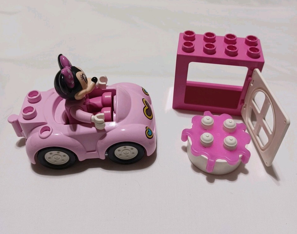 LEGO Duplo Minnie Mouse Birthday Party Set - 5 Pieces Minnie, Car ...
