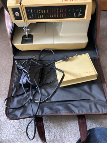 Singer Touch-Tronic 2010 Sewing Machine/VinylCover/Box/Manual | eBay