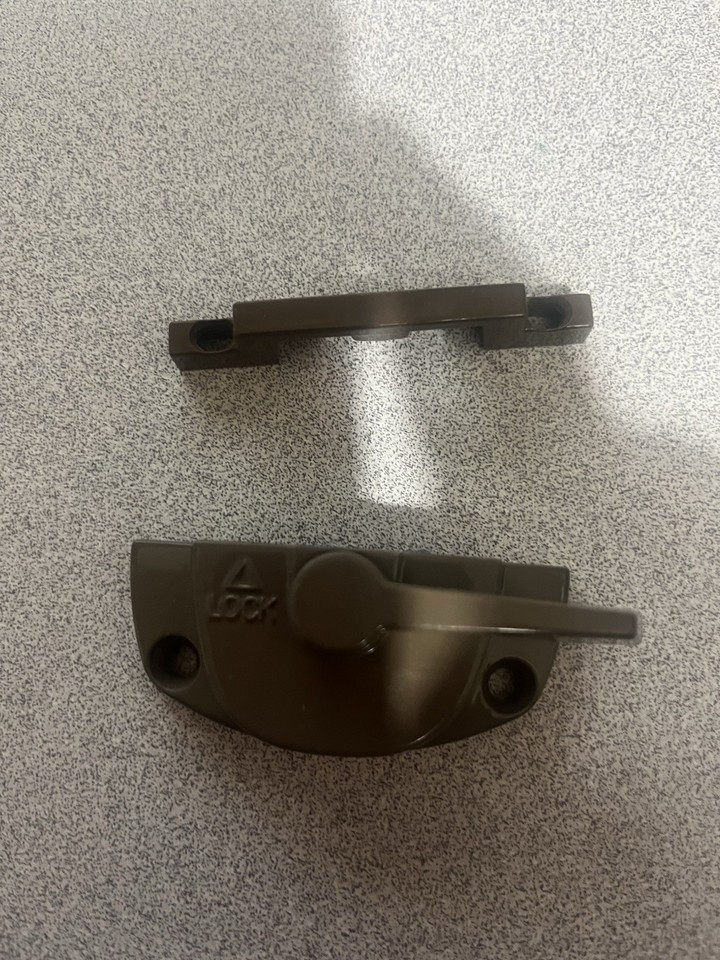 Window Lock Latch & Keeper SET, 3205&8219BROWN | eBay