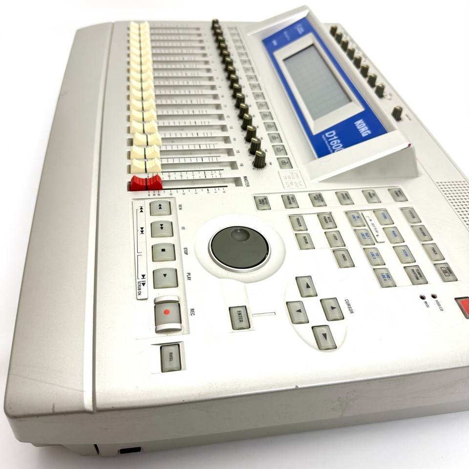Korg D1600 Digital Recording Studio 16 Track Multi-Track Recorder W ...