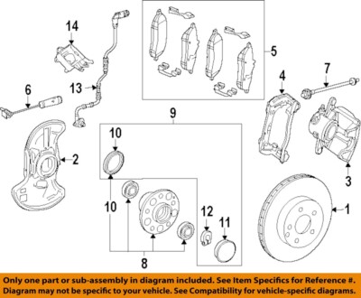 MERCEDES OEM 12-20 SLC300 Brake Components-Abs Sensor 1729056101 | eBay