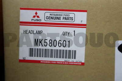 MK580601 Genuine Mitsubishi HEADLAMP ASSY,LH | eBay