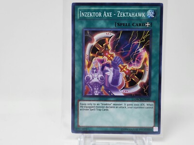 Yu-Gi-Oh! Inzektor Axe - Zektahawk ORCS-EN000 Super Rare Unlimited NM ...