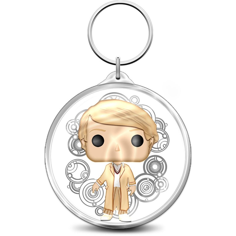 Doctor Who Peter Davison Bag Charm / Key Ring / Key Fob 5th Doctor ...