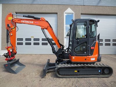Hitachi ZX 55U-5A Hydraulic Excavator / Mini digger - Workshop Manual ...