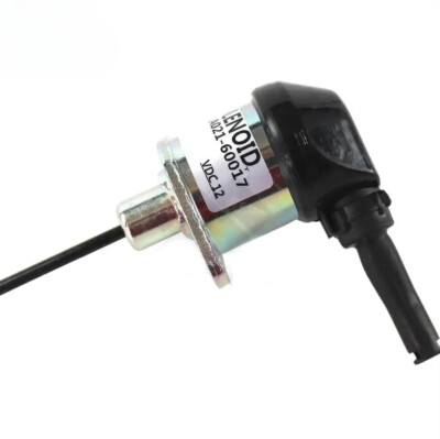 12V 1A021-60015 Fuel Shutoff Stop Solenoid For Kubota D1503 V2003 ...