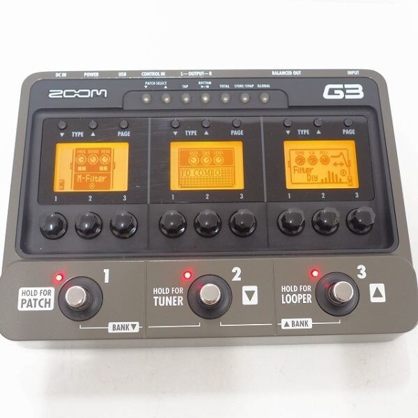 Zoom G3 Multi-Effects Guitar Effect Pedal | eBay