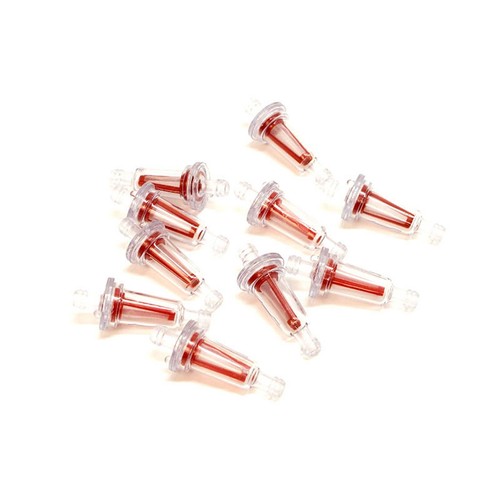 10 Pack Inline Petrol Fuel Filter 6mm Hose Small Cone Motorcycle Dirt ...