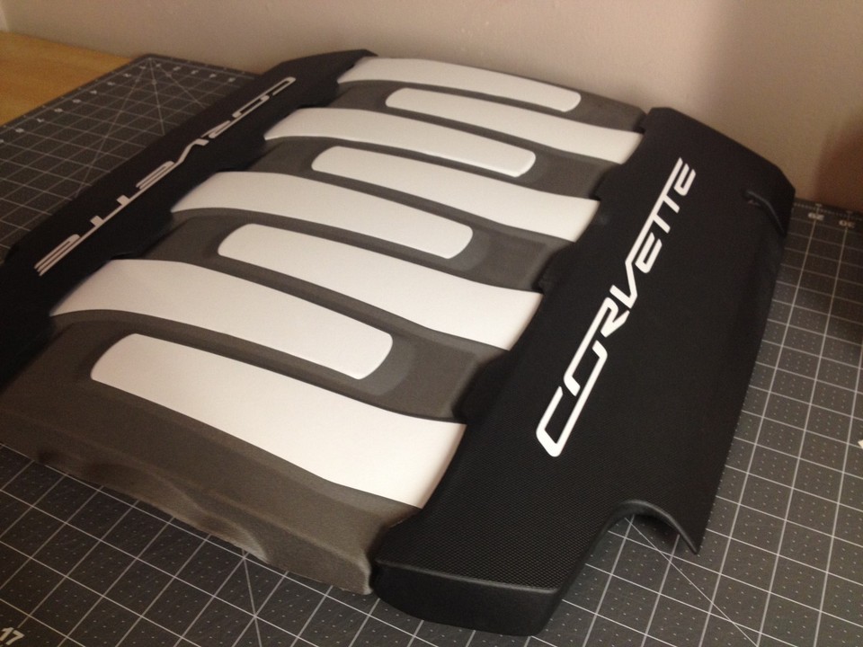 FITS Chevy Corvette StingRay C7 Engine Cover Decal 2014 2015 2016 2017 ...
