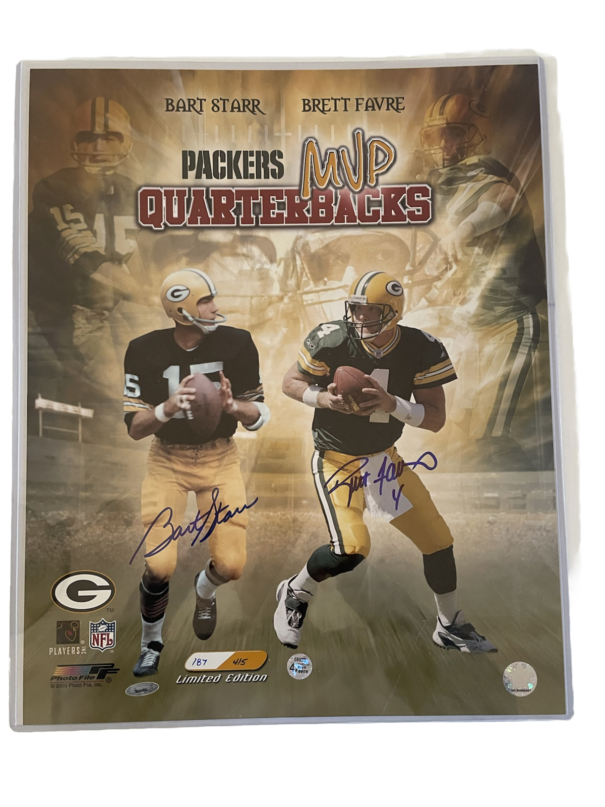Brett Favre | Autographed Football Memorabilia & NFL Merchandise