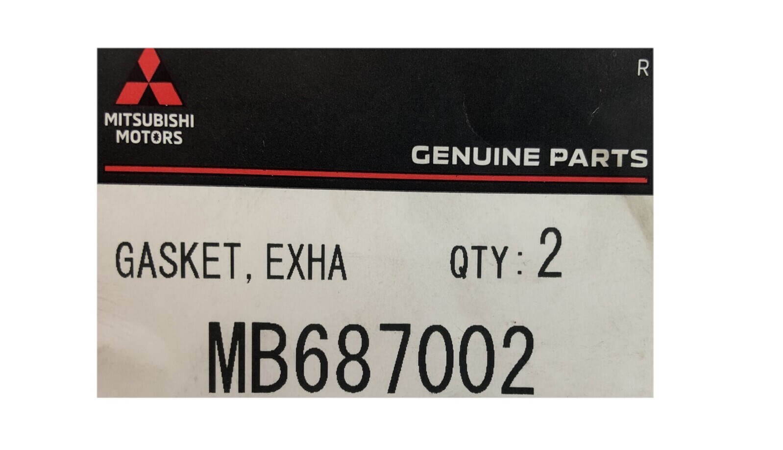 Genuine GASKET-EXHAUST PIPE MB687002 | eBay