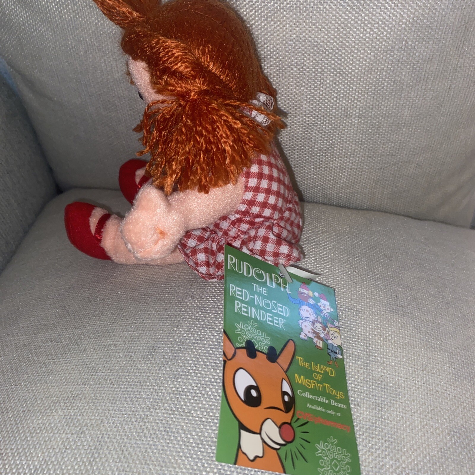 Stuffins+Misfit+Doll+Rudolph+The+Red+Nose+Reindeer+Bean+Bag+8+Inches ...