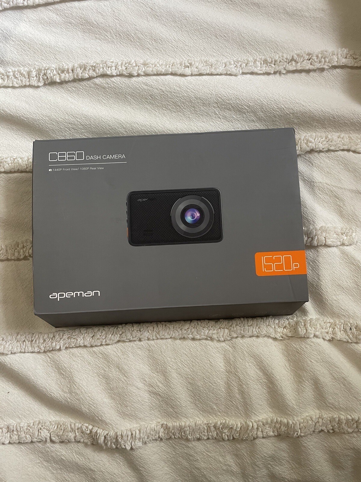 APEMAN C860 Dual Dash Cam | 1080p | 3 in Screen | 2 Cameras | Black | G ...