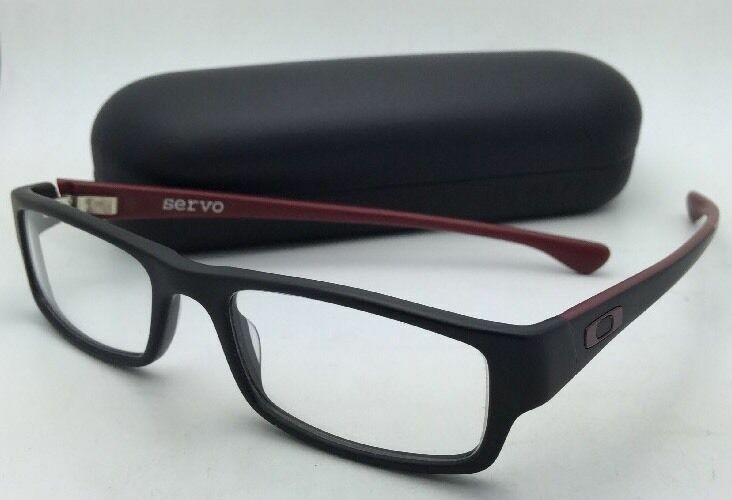 Authentic Oakley Servo Ox1066-0451 Black Brick 51mm RX Eyeglasses for ...