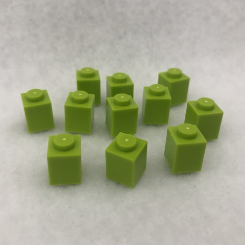 LEGO 3005 Lime Brick 1 x 1 (x11) | eBay
