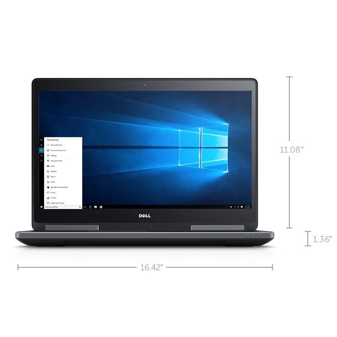 Dell 17" FHD Laptop Core i7 2.7GHz 32GB ram 1.0 TB SSD NVIDIA GPU Cam ...