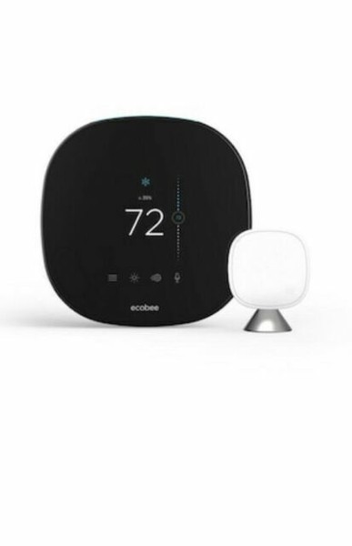 ecobee 4 Smart Thermostat with Room Sensor and Built-in Amazon Alexa ...