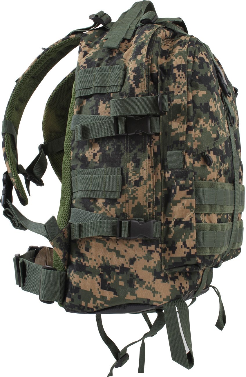 Large Transport Pack Tactical MOLLE Backpack Army Assault Bag Military ...