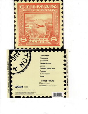 CLIMAX BLUES BAND - STAMP ALBUM (CD 2007) **2 BONUS TRACKS ...