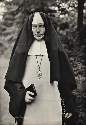1921/71 Vintage AUGUST SANDER German Nun Religion Church Woman Photo ...