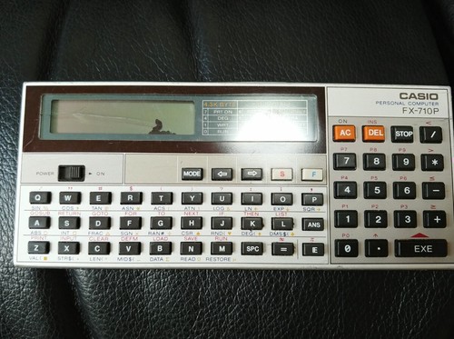 CASIO Pocket Computer FX-710P Vintage Computer Untested | eBay
