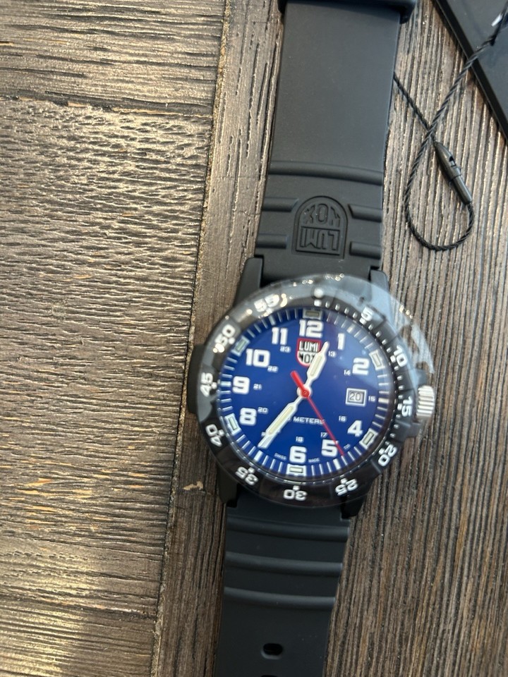 Luminox Sea Turtle Giant Blue Dial Men’s Watch XS.0323.L Display | eBay