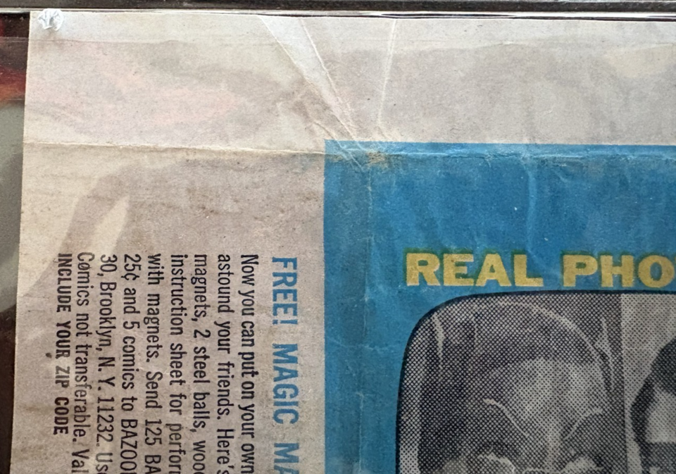1966 Topps Batman Bat Laffs Wax Wrapper - Rare Vintage | eBay