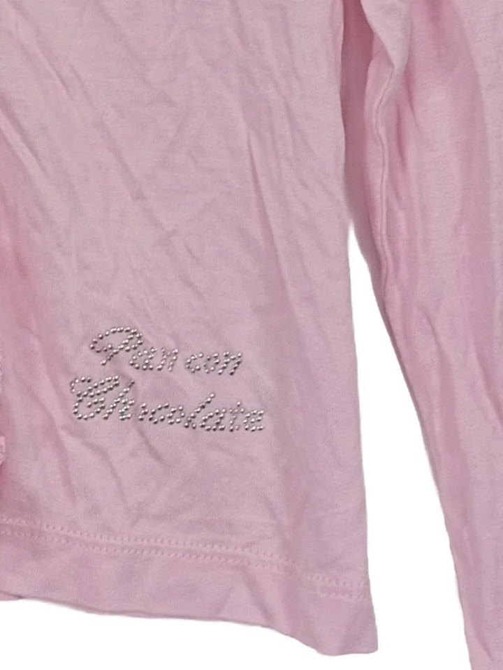 PAN CON CHOCOLATE Gilet Fille Rose Nœud Modal (EU 116) | eBay