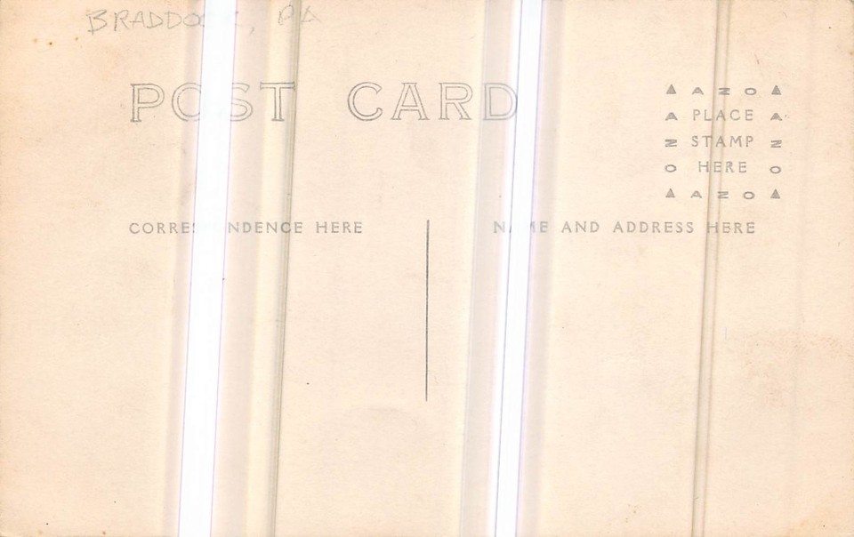 BRADDOCK Pennsylvania postcard RPPC Allegheny County J B Twaddle stove ...