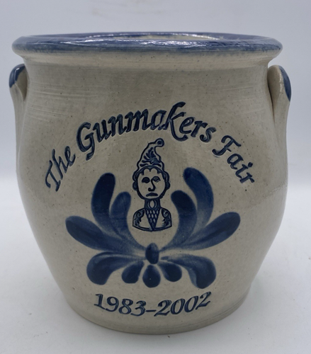 Bujno Stoneware Crock The Gunmakers Fair 2002 Kempton PA 1 of 125 | eBay