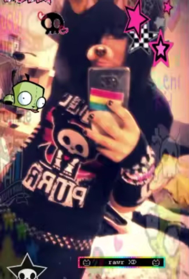 SKULL CAT ANIMAL SCENE EMO Y2K HARAJUKU GOTH PUNK BAND TEE | eBay