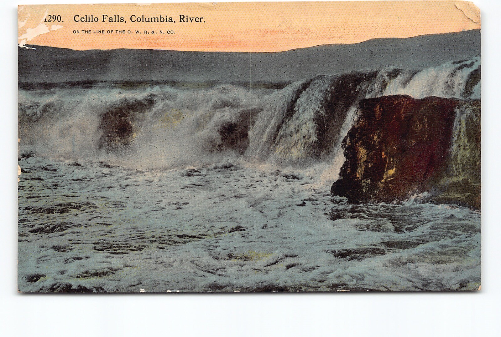 Celilo Falls Columbia River Oregon OR DB Postcard Vtg Posted 1913 | eBay