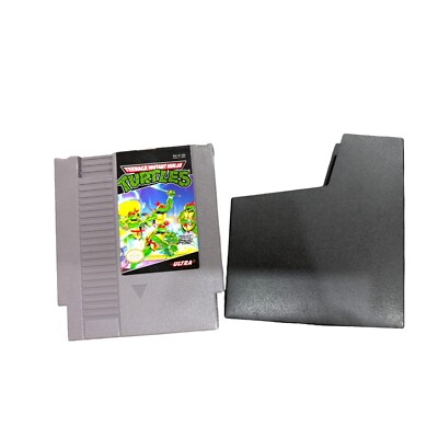 Teenage Mutant Ninja Turtles 8_bit Video Game Console Card for NES | eBay